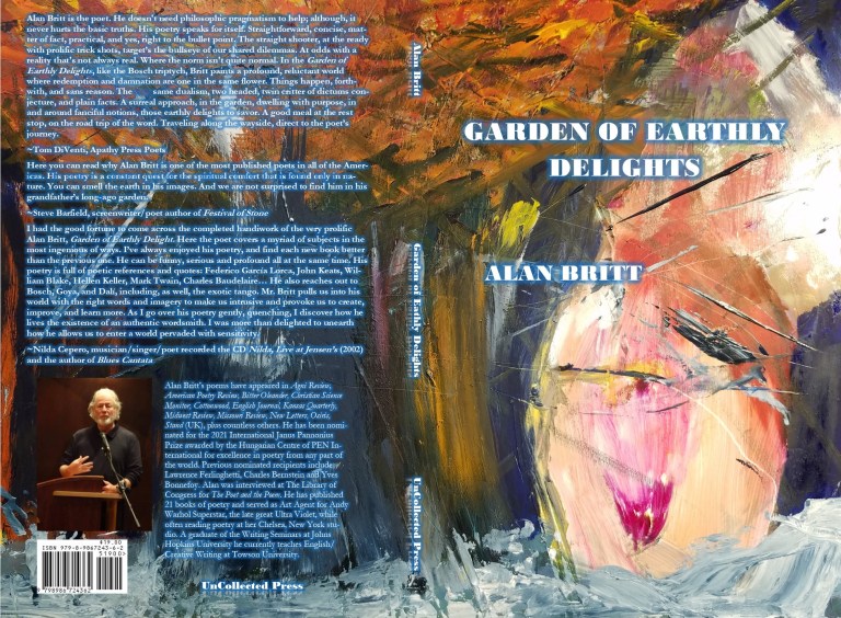 Announcing The Publication of “GARDEN OF EARTHLY DELIGHTS” by renowned ...