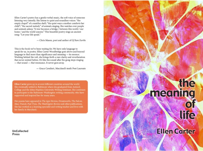 Announcing The Publication of “THE MEANING OF LIFE” poetry by Ellen ...